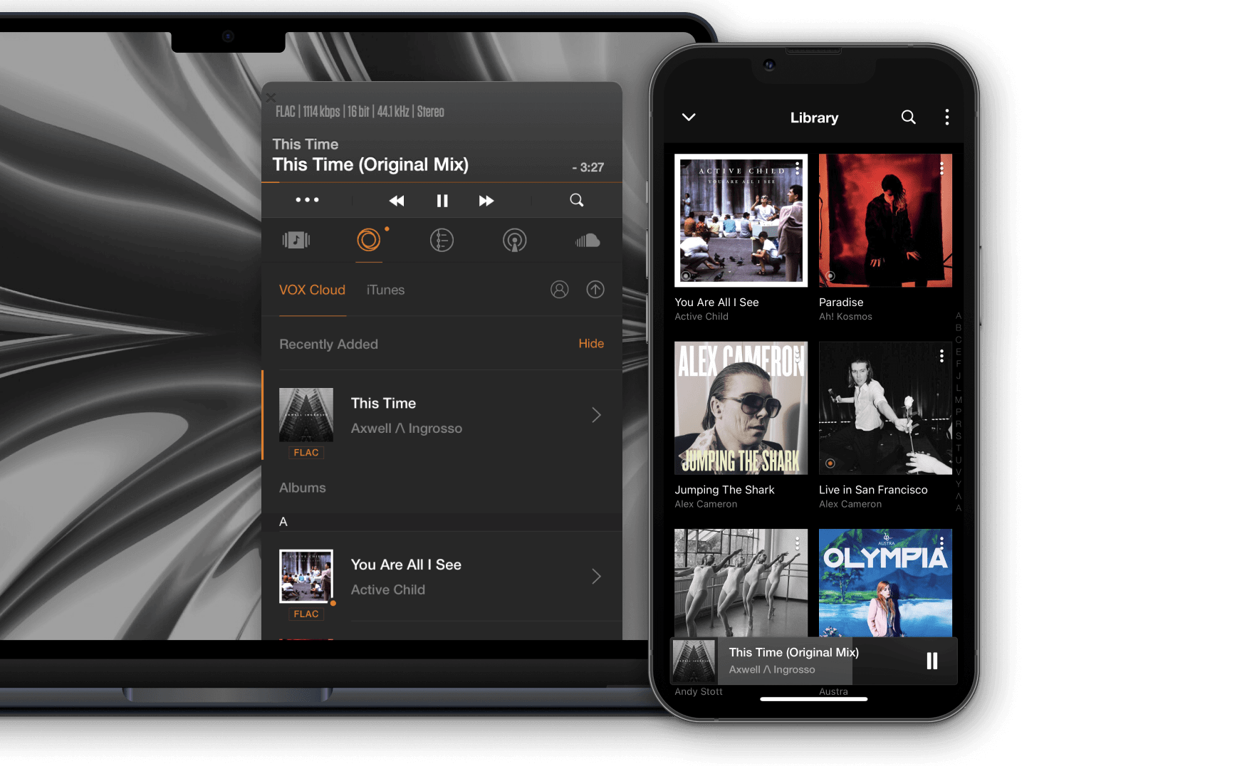 VOX Mac Music Player: Best FLAC Player for Mac. iTunes Alternative.